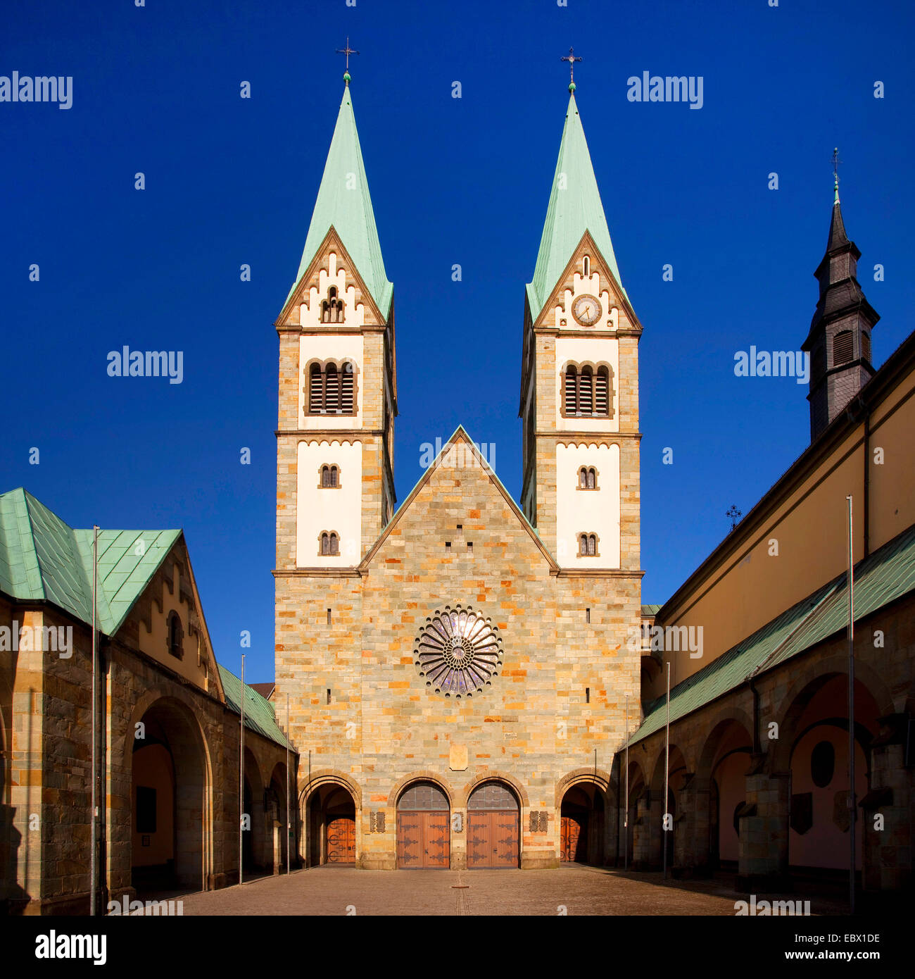 pilgrimage basilica Maria Visitation in Werl, Germany, North Rhine ...