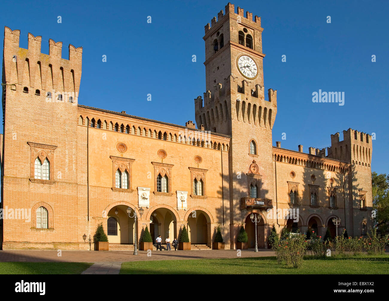 the Rocca of Busseto, Italy, Emilia Romagna, Busseto Stock Photo - Alamy