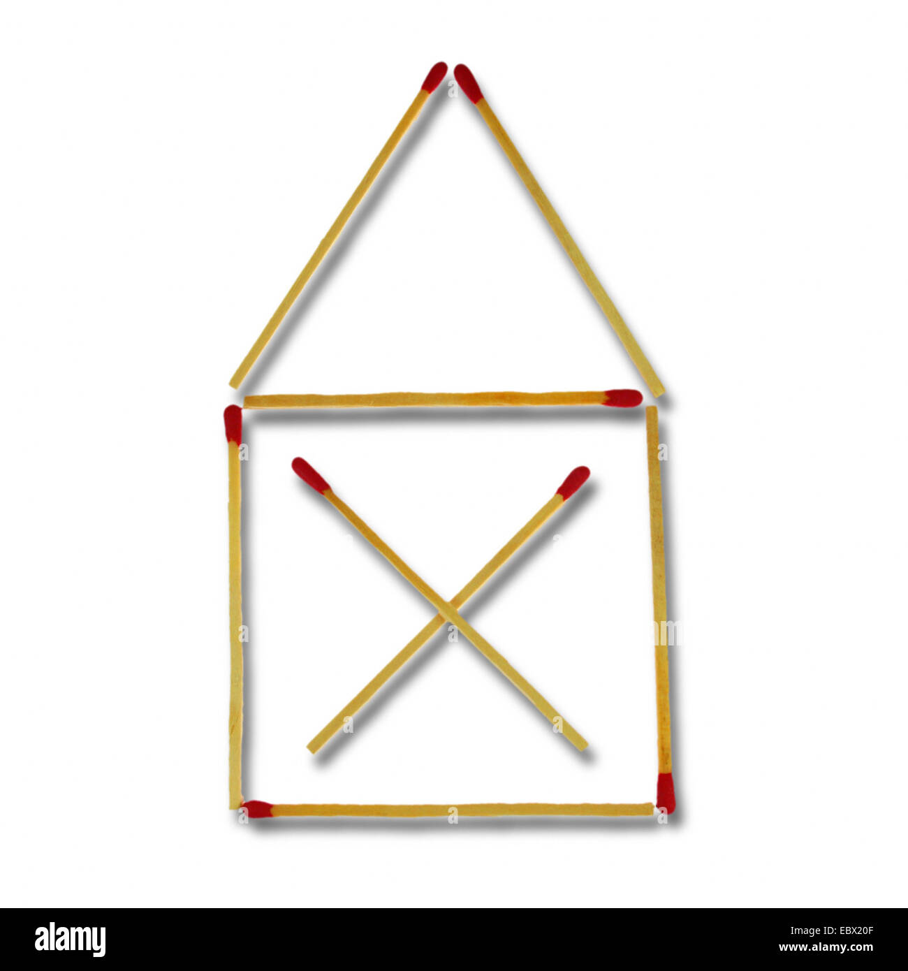 Apartment building in front Cut Out Stock Images & Pictures - Alamy