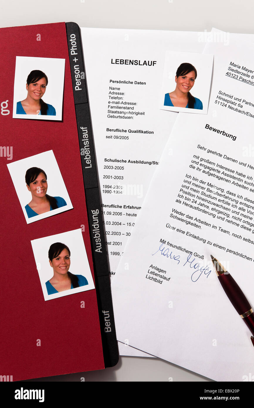 Job application cv hi-res stock photography and images - Alamy