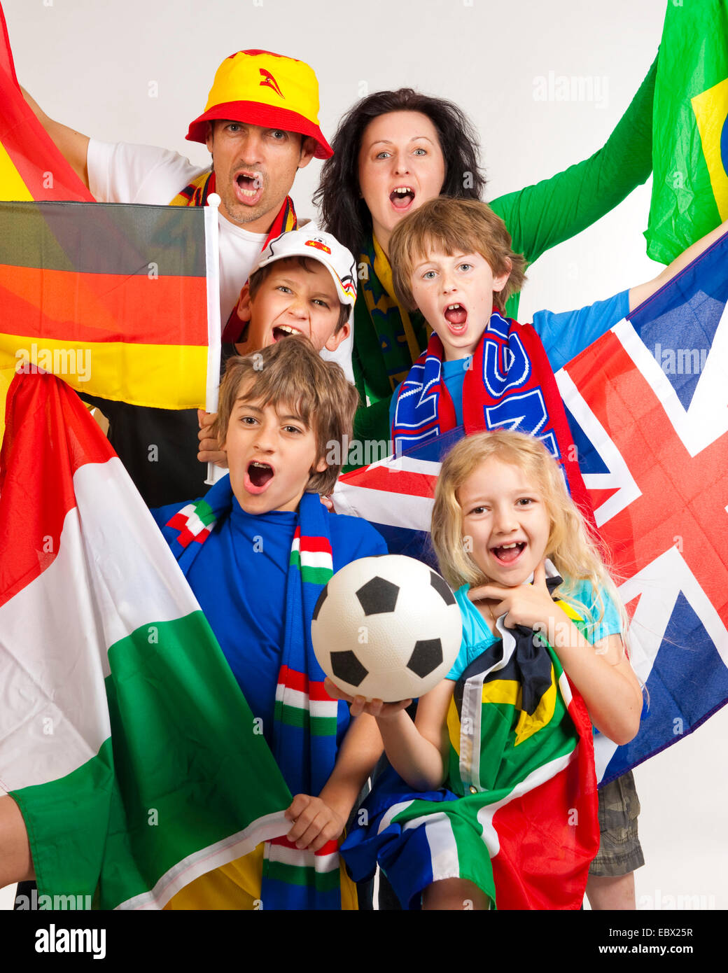 German child fan children hi-res stock photography and images - Alamy
