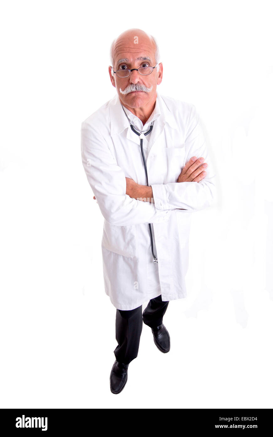 Doctor stands with arms folded hi-res stock photography and images - Alamy