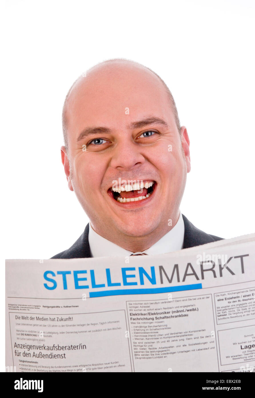 Ad suits man hi-res stock photography and images - Alamy