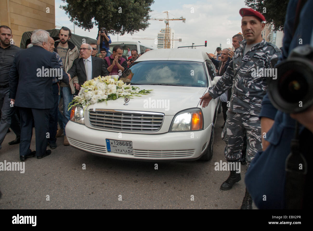 Jeanette feghali sabah funeral lebanese hi-res stock photography and ...
