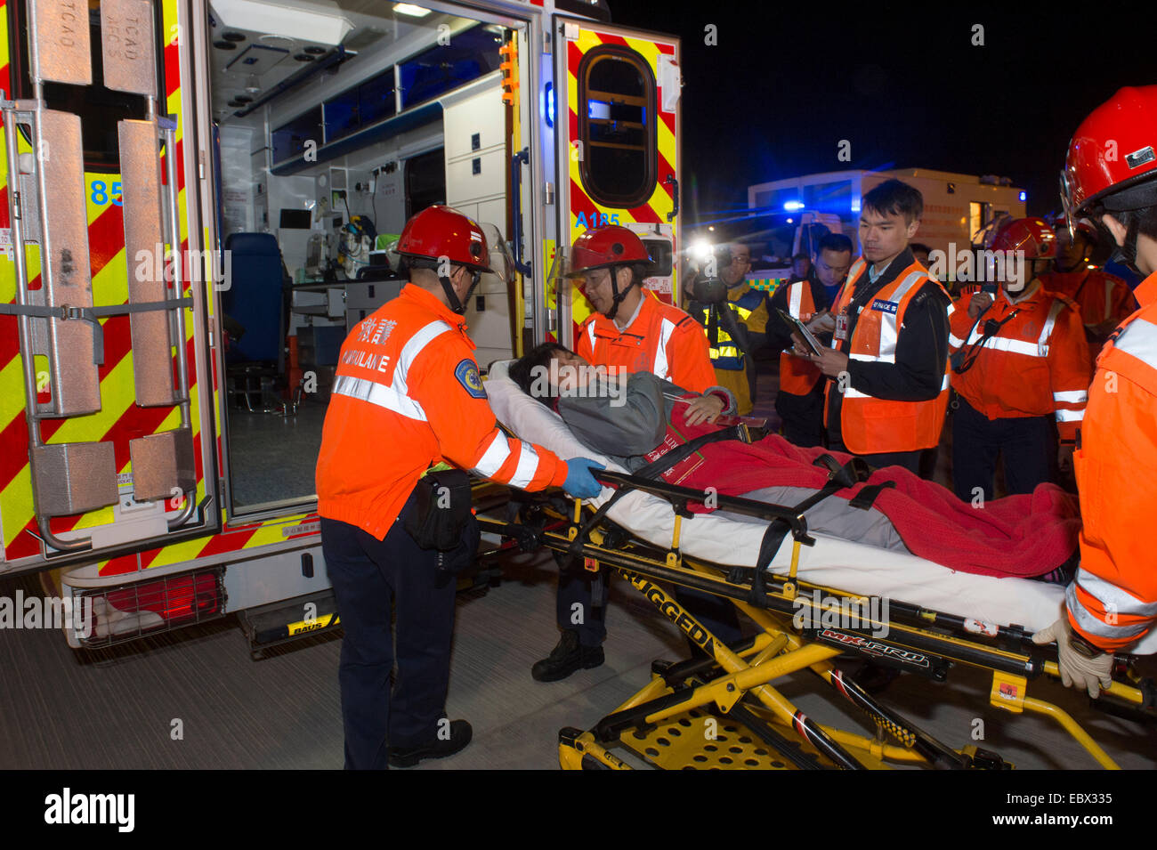 Hong kong ambulance hi-res stock photography and images - Alamy