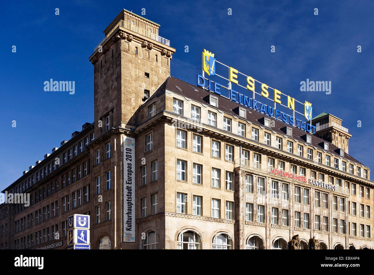 handelshof with label 'Essen die Einkaufsstadt' and 'Kulturhauptstadt ...