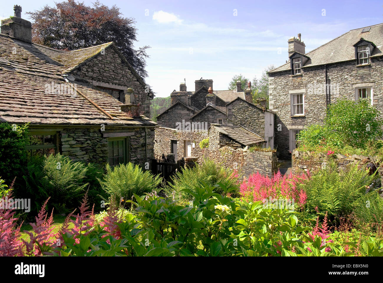 Grasmere village hi-res stock photography and images - Alamy