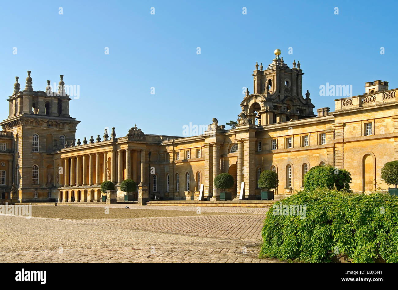 Blenheim Castle near Oxford, United Kingdom, England Stock Photo - Alamy