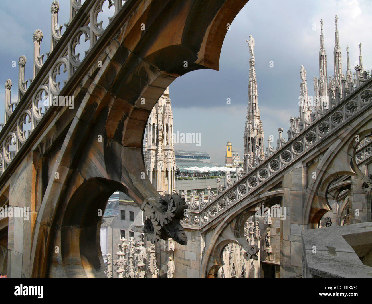 Milan italy view city from hi-res stock photography and images - Alamy