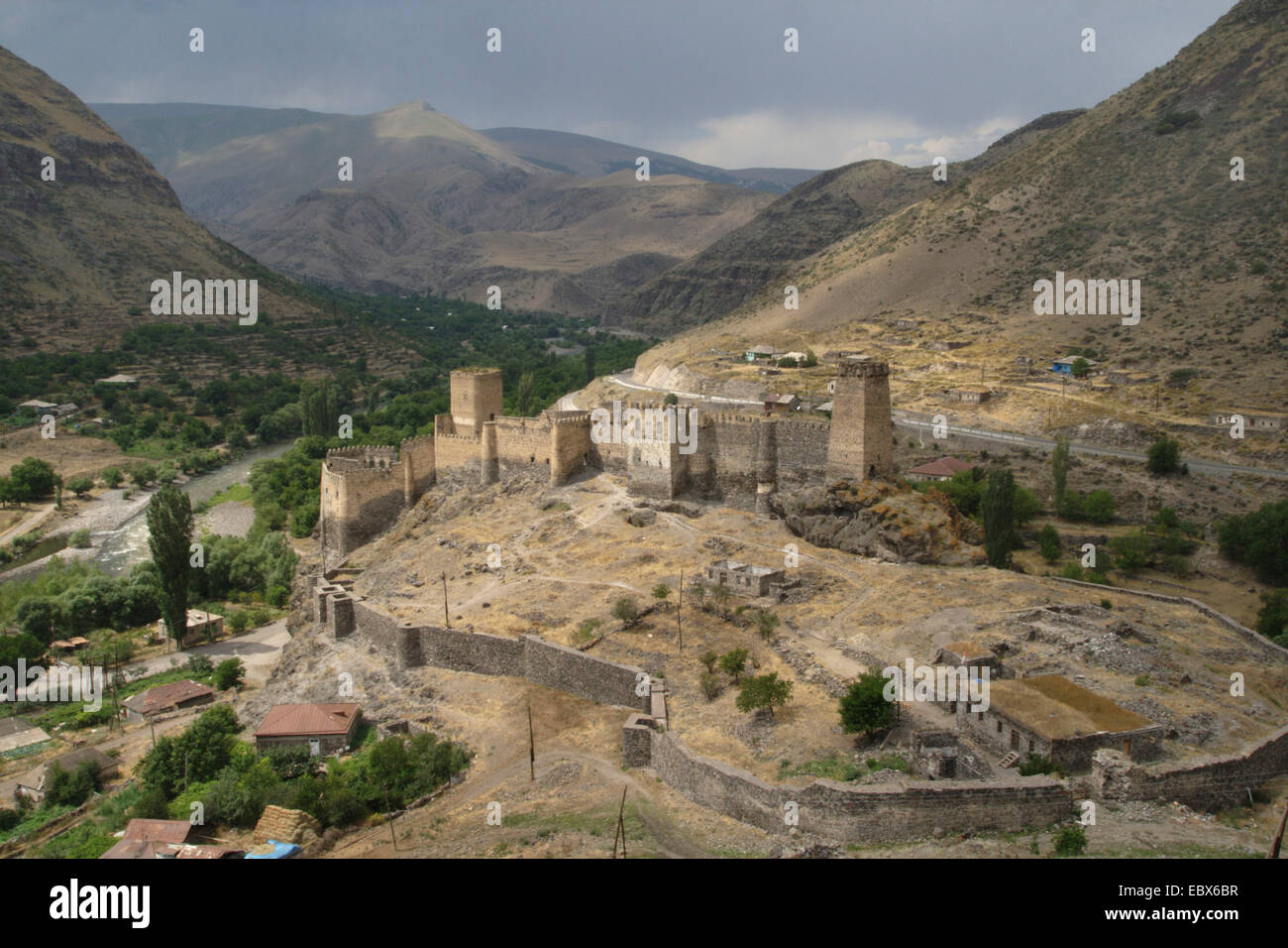 Khertvisi fortress, Georgia, Caucasus, Meskheti Stock Photo - Alamy