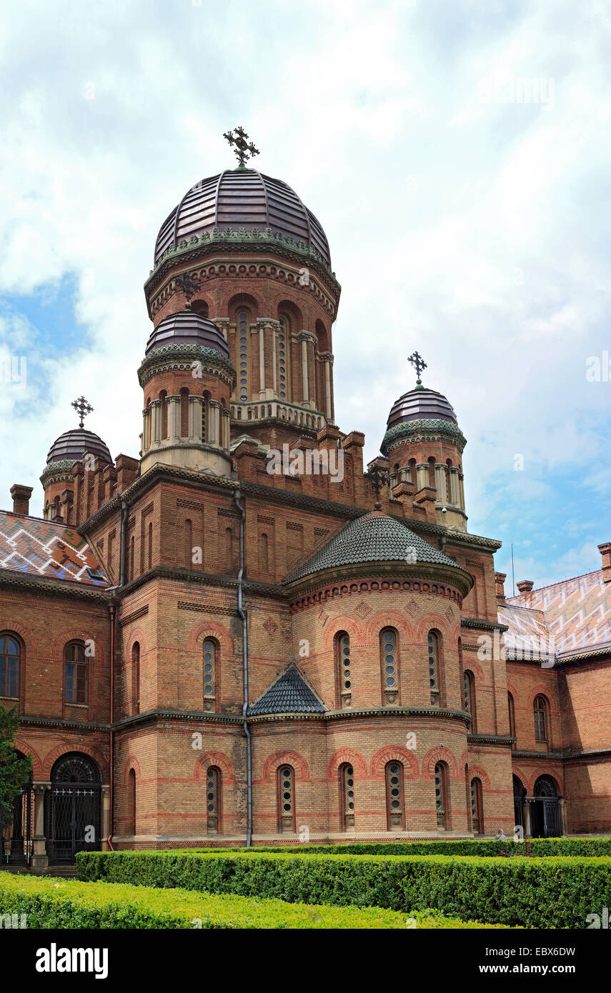 Chernivtsi University, the former residence of the Metropolitans of ...