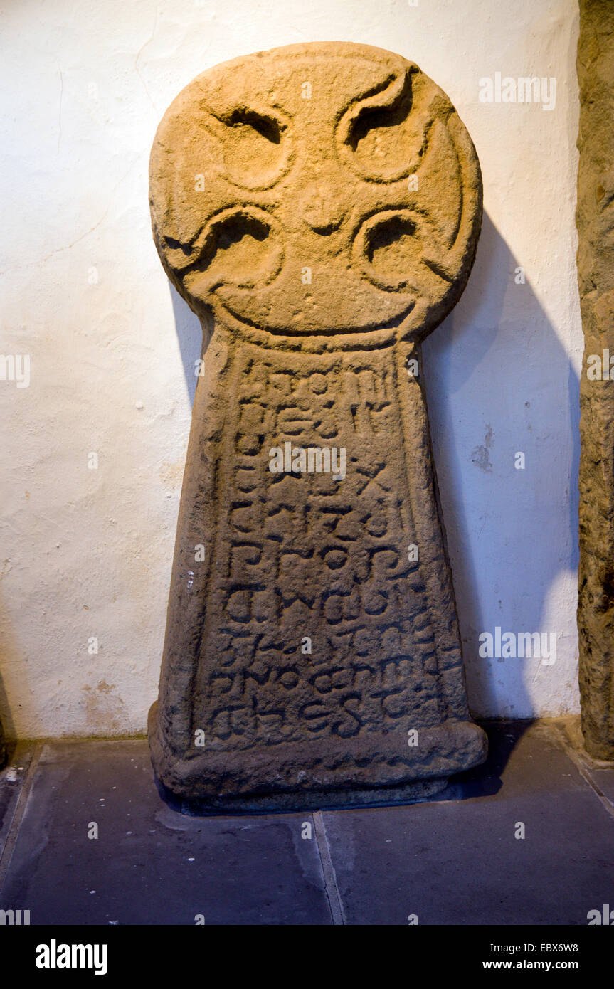 Cross of Grutne, Margam 10th Century, Stones Museum, Neath Port Talbot ...