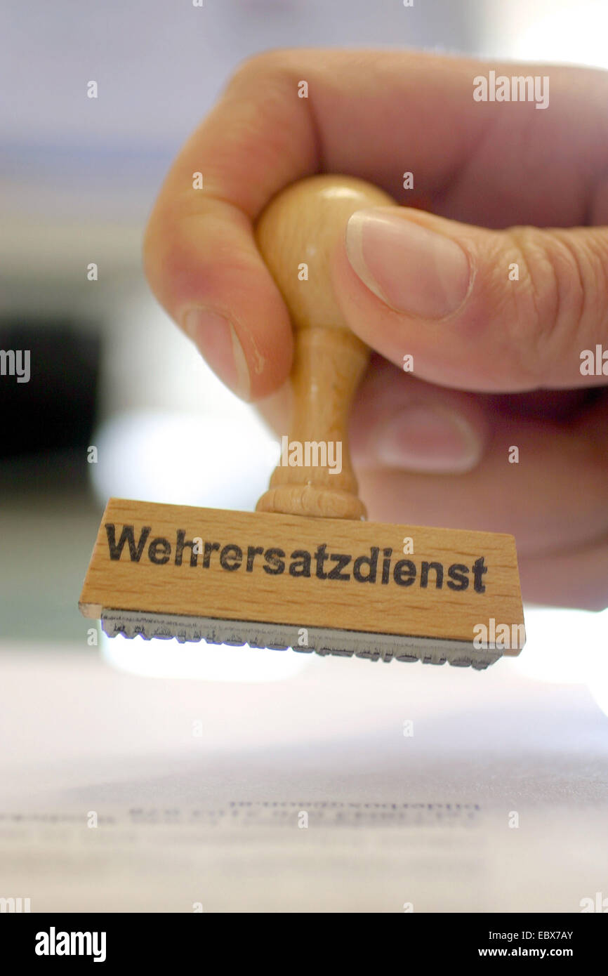 Alternative to military service hi-res stock photography and images - Alamy