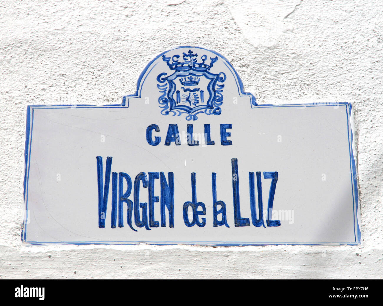 Street name tiles hi-res stock photography and images - Alamy