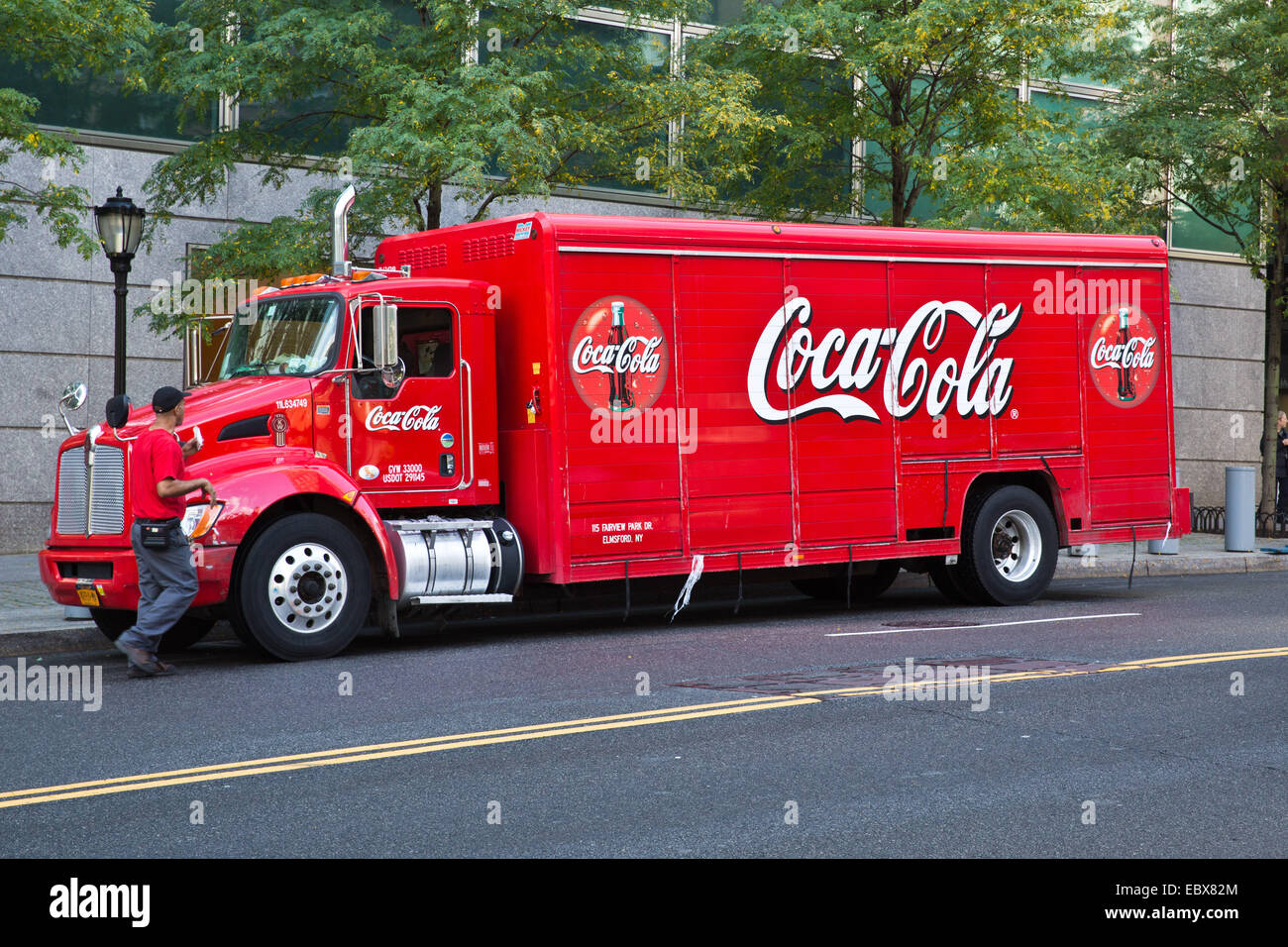 Coca cola beverage transport car hi-res stock photography and images ...