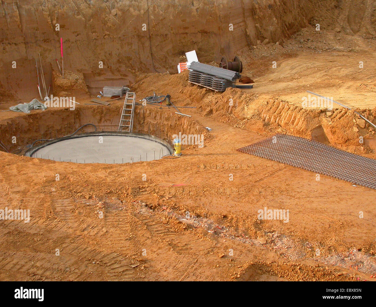 break on a building site Stock Photo - Alamy