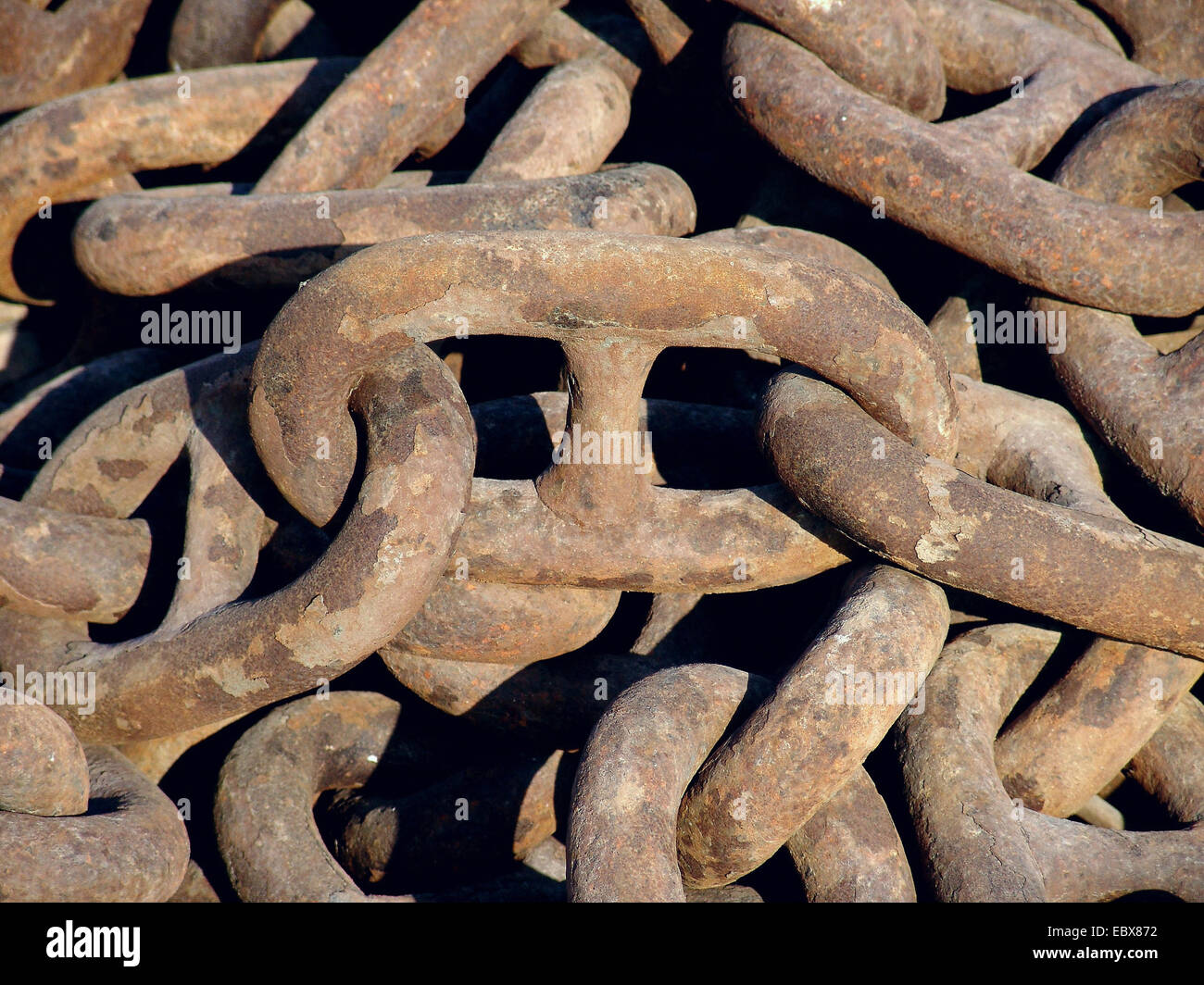roasted steel chain Stock Photo - Alamy