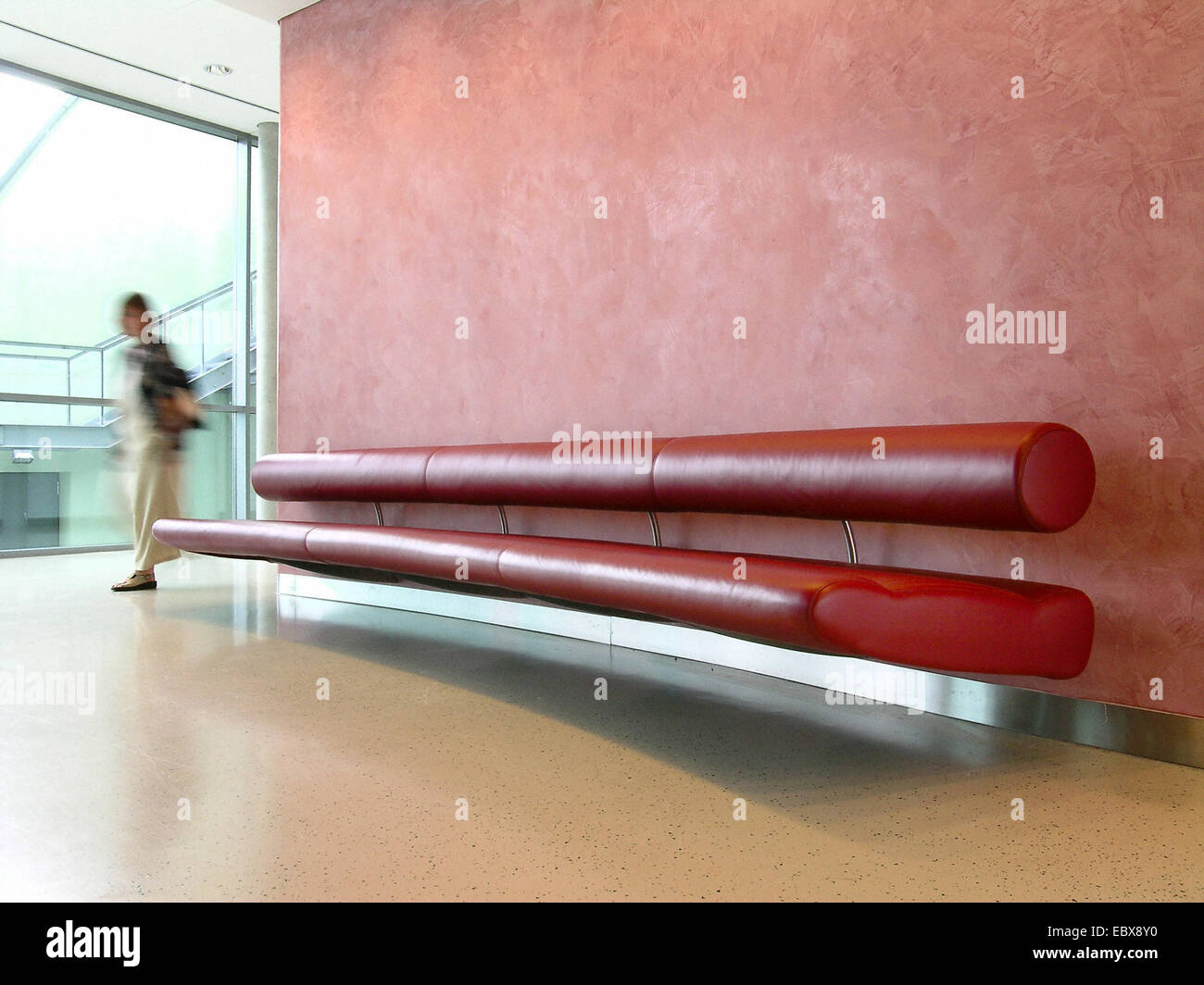 Red seating hi-res stock photography and images - Alamy