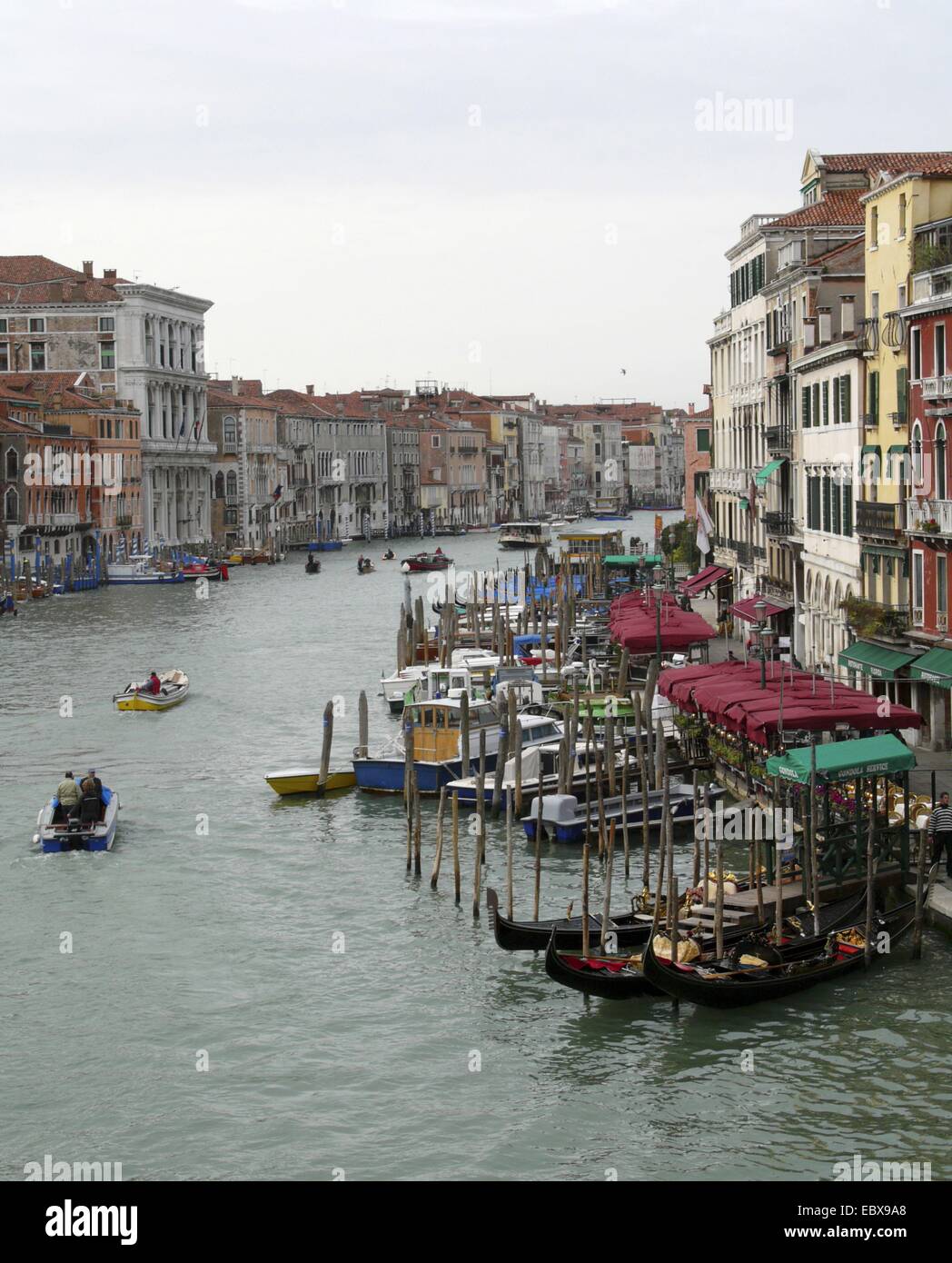 motor boats on the Canale Grande, Italy, Venice Stock Photo - Alamy