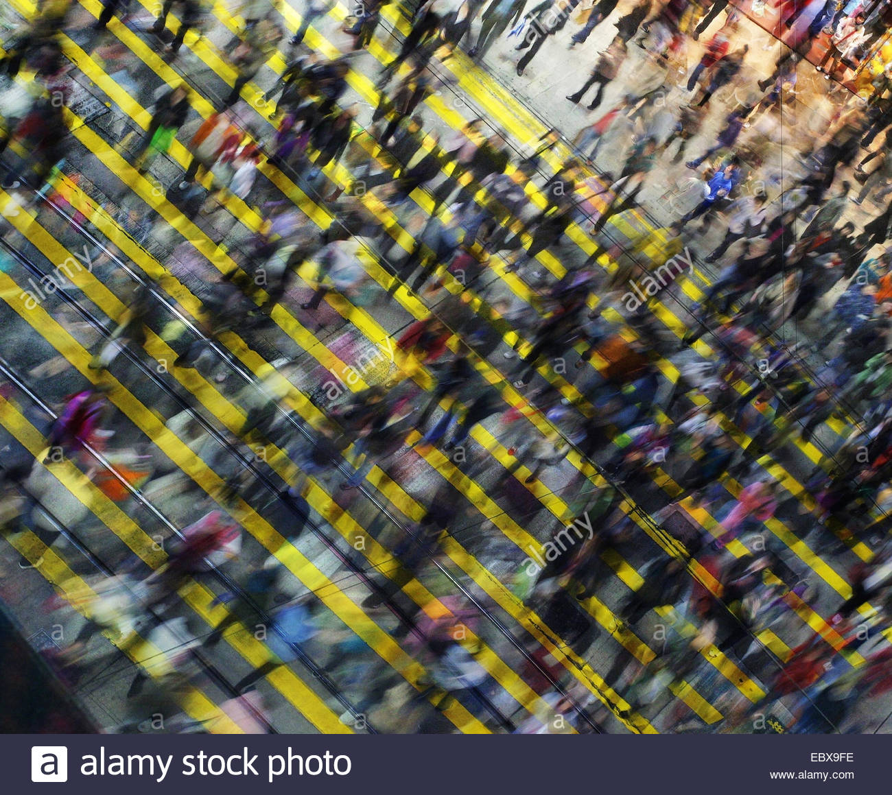 Pedestrians On Zebra Crossings High Resolution Stock Photography and ...