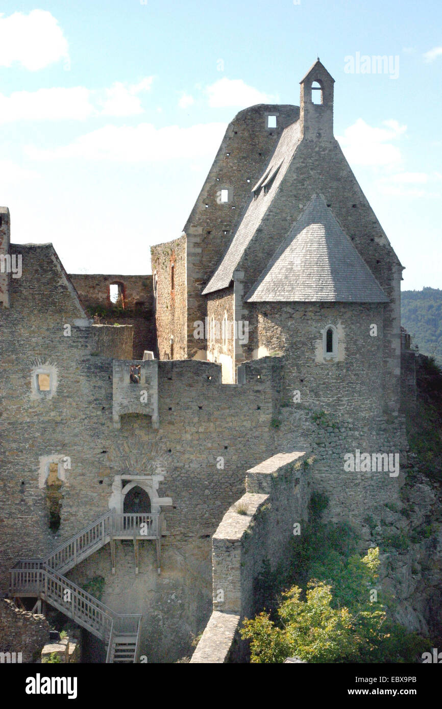 ruin Aggstein, Austria, Lower Austria, Wachau Stock Photo - Alamy