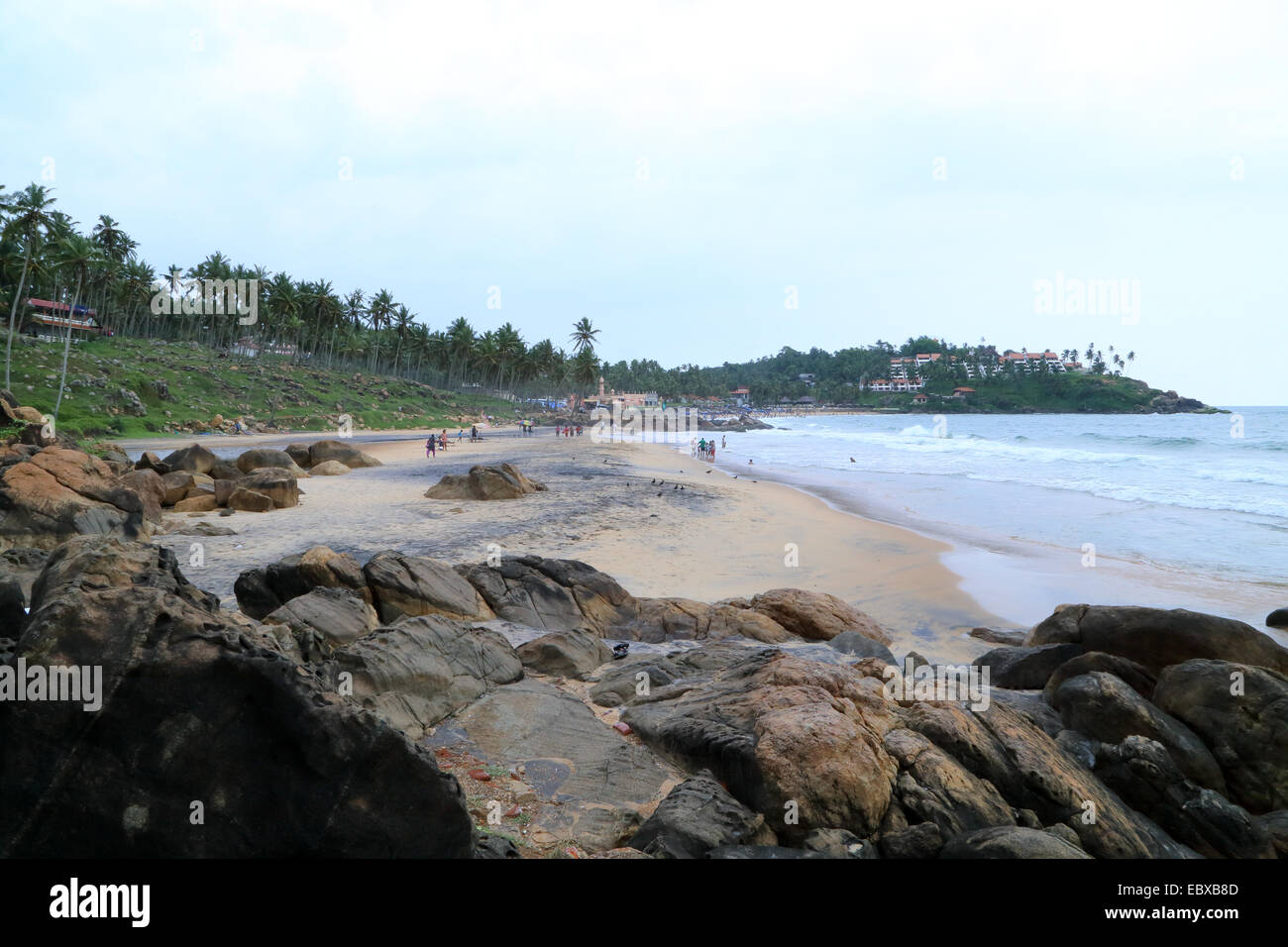 Kovalam beach, Thiruvananthapuram, Kerala, India Stock Photo - Alamy