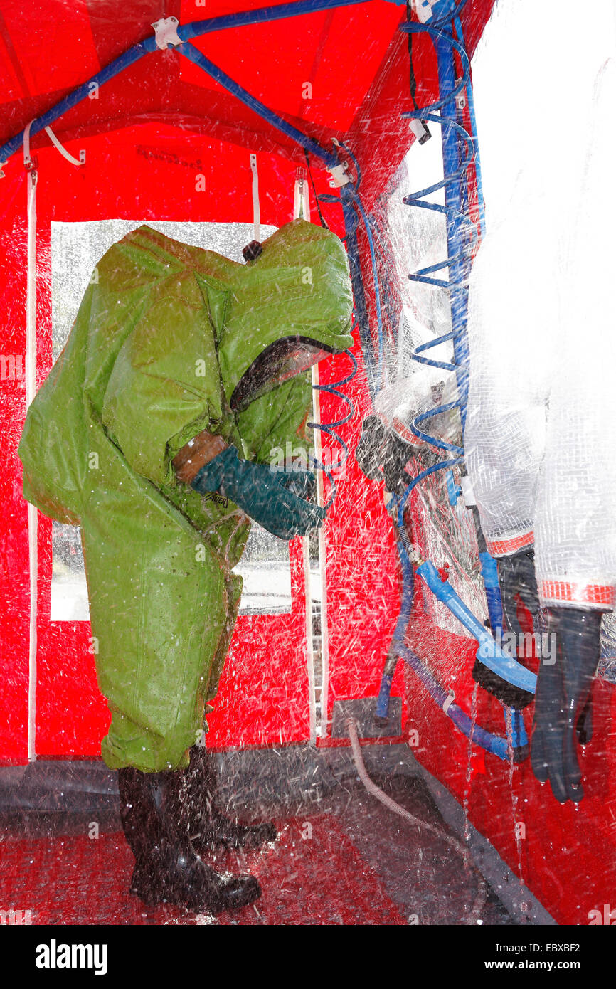 Decontamination shower hi-res stock photography and images - Alamy