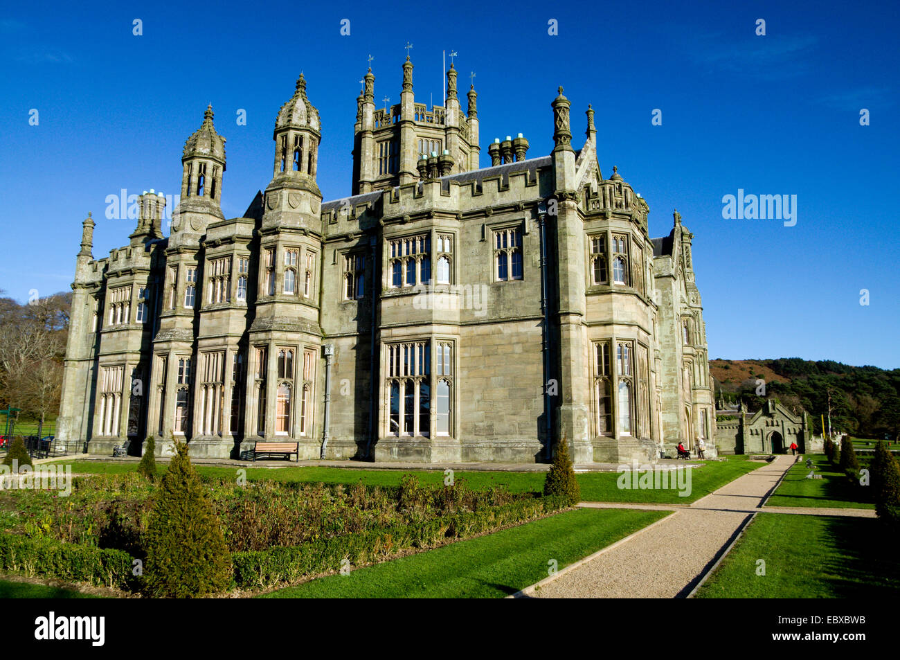 Margam Manor, Victorian Manor House, Port Talbot, South Wales Stock ...