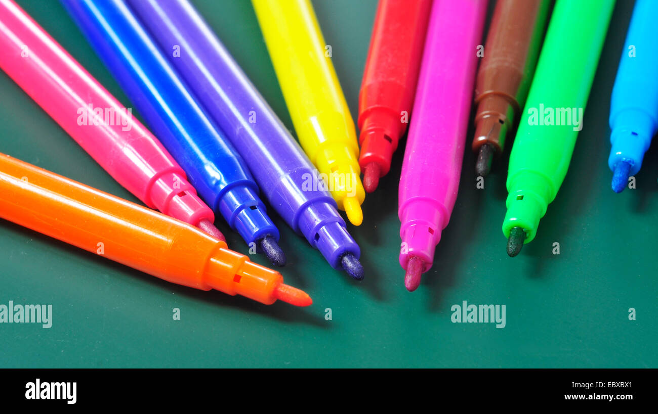 Marking pens hi-res stock photography and images - Alamy