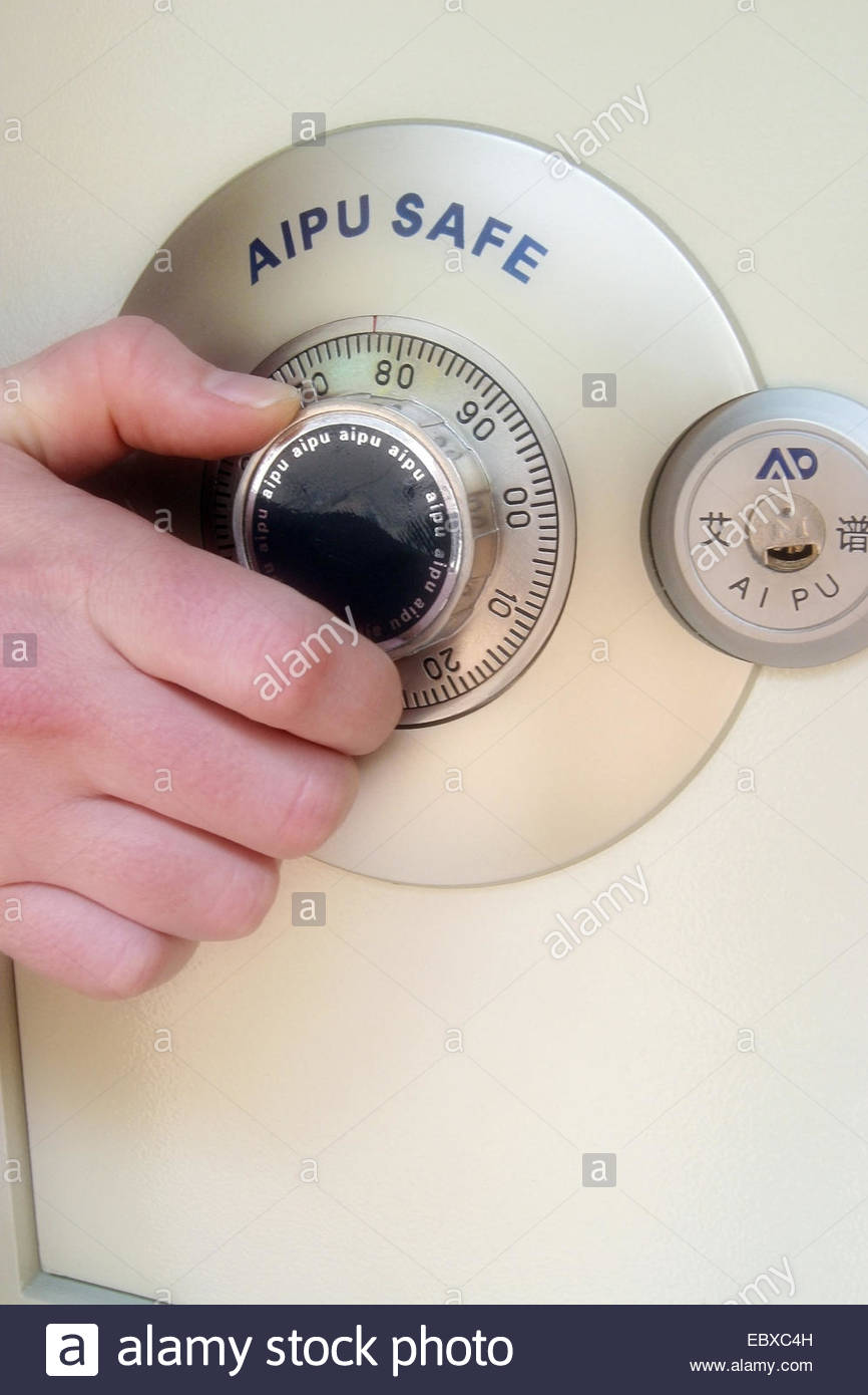 Combination Safe Hand High Resolution Stock Photography and Images - Alamy