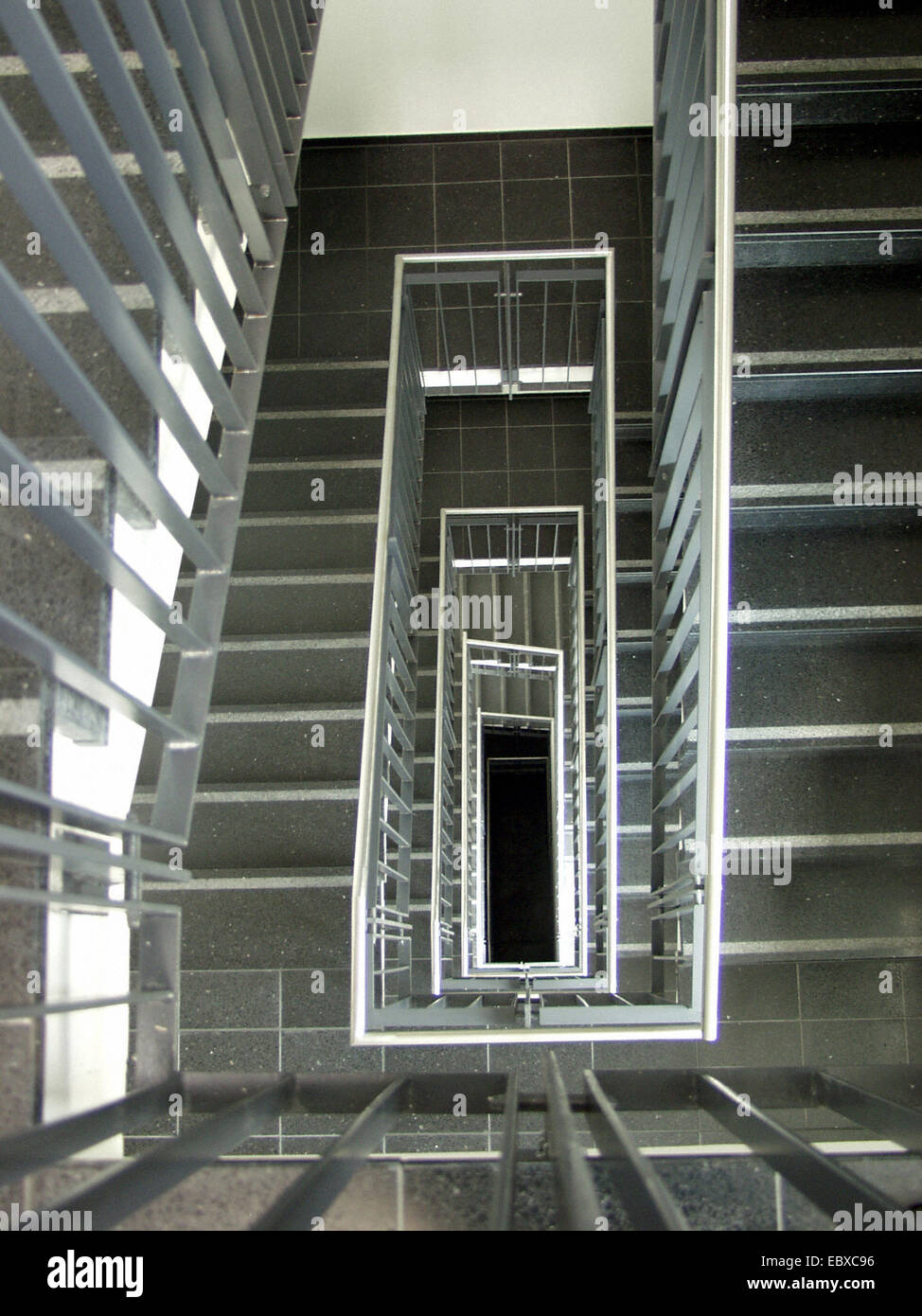 Spiral staircases horizontal hi-res stock photography and images - Alamy