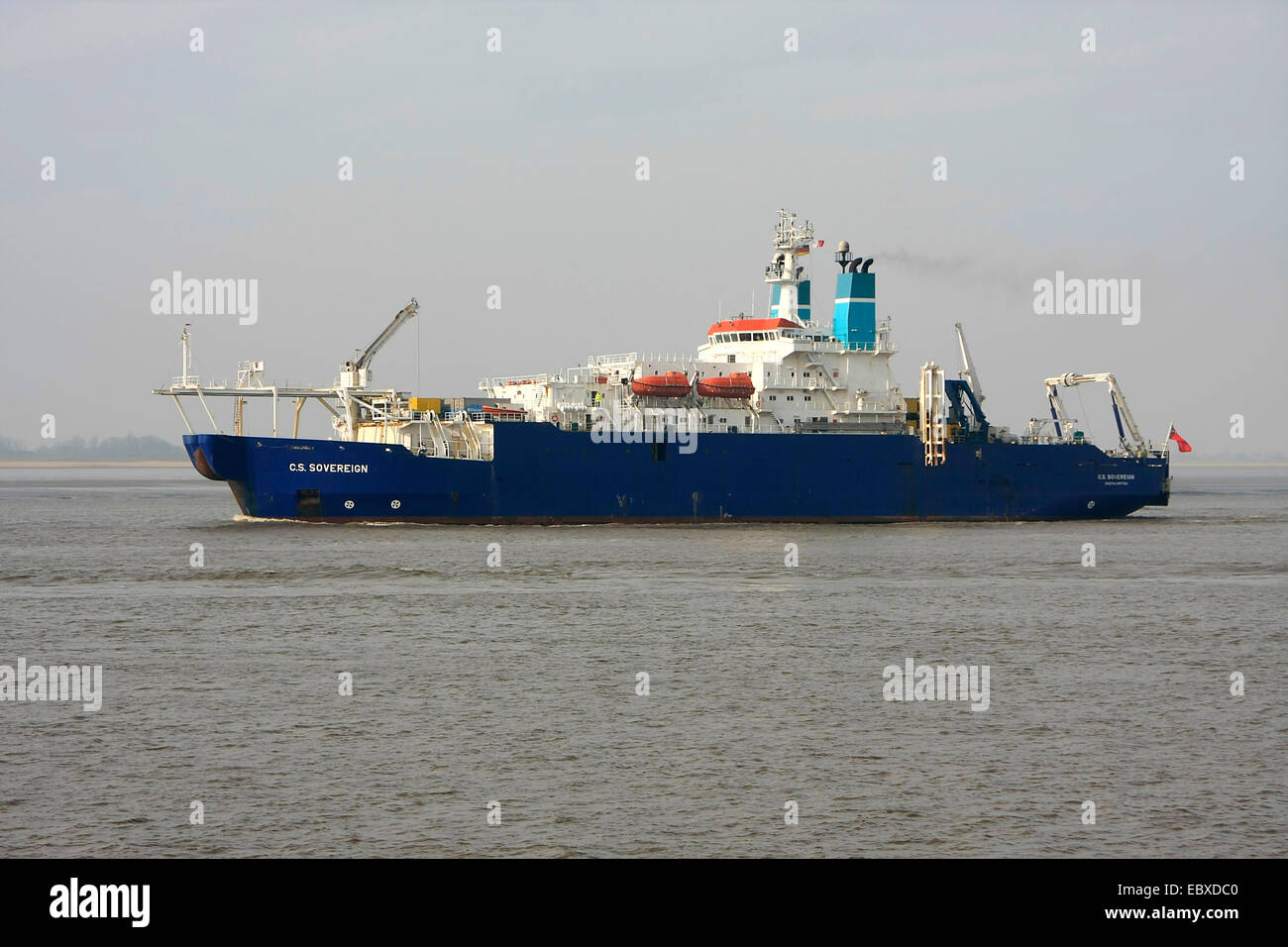 CS Sovereign is a class DP2 type cable ship used for subsea cable ...