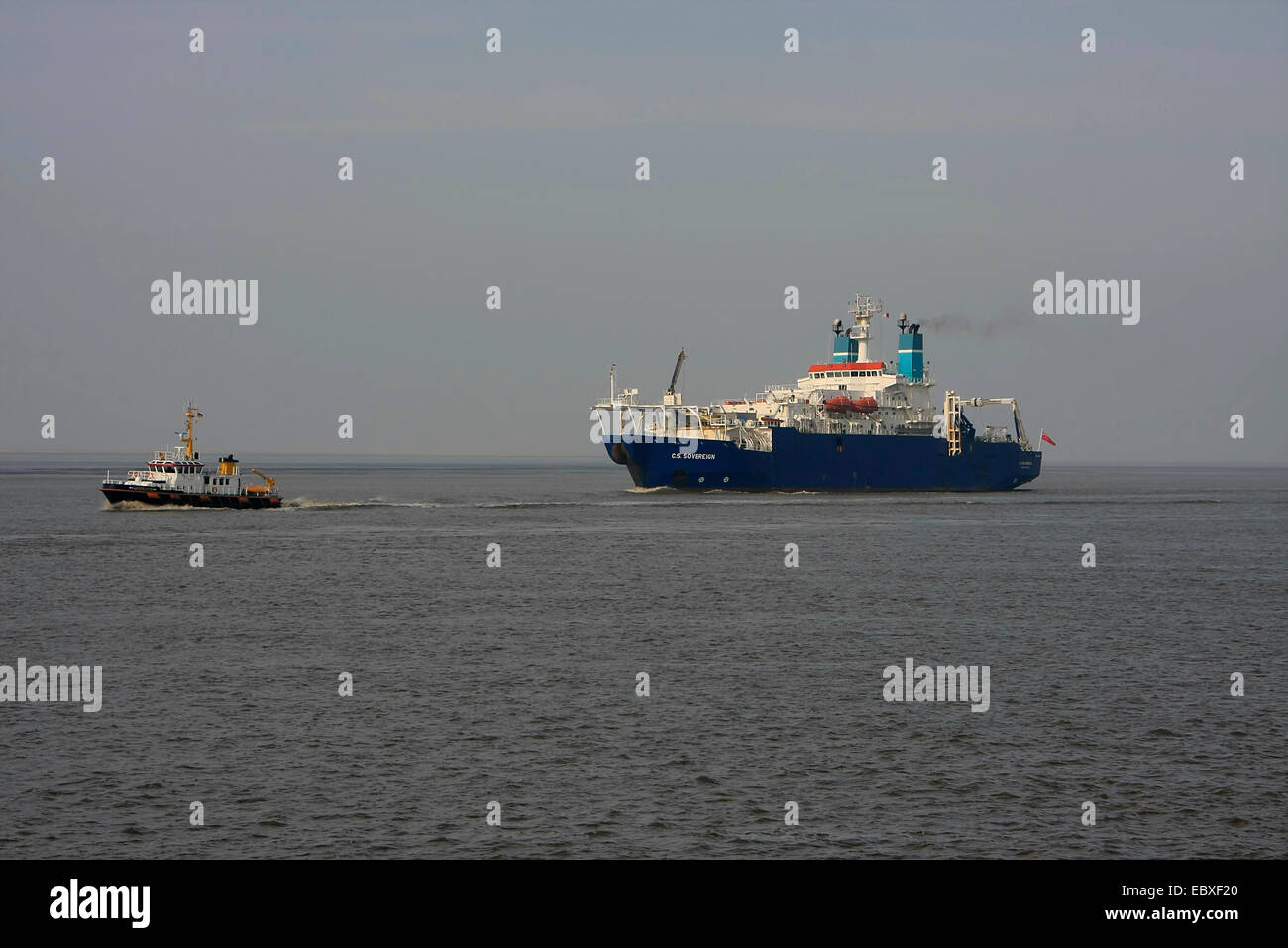 CS Sovereign is a class DP2 type cable ship used for subsea cable ...