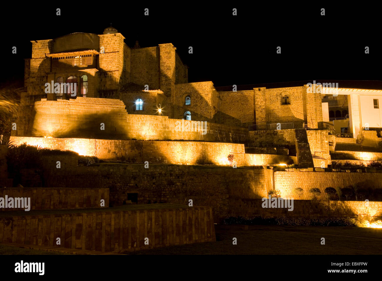 Qoricancha, Temple of the Sun, Peru, Cusco Stock Photo - Alamy
