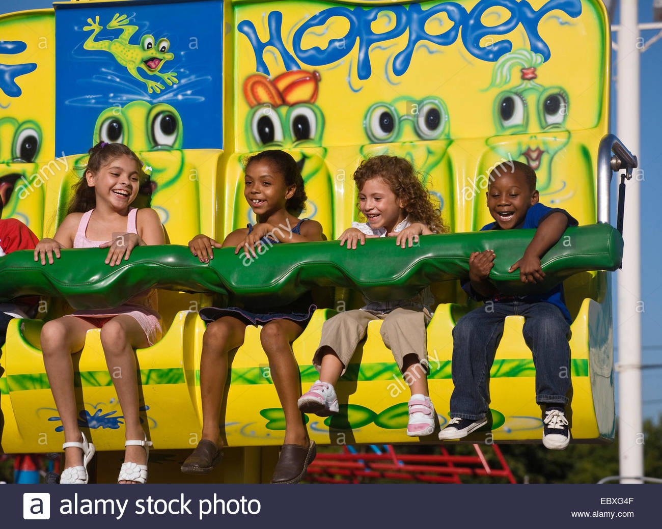 Roller Coaster Children High Resolution Stock Photography and Images ...