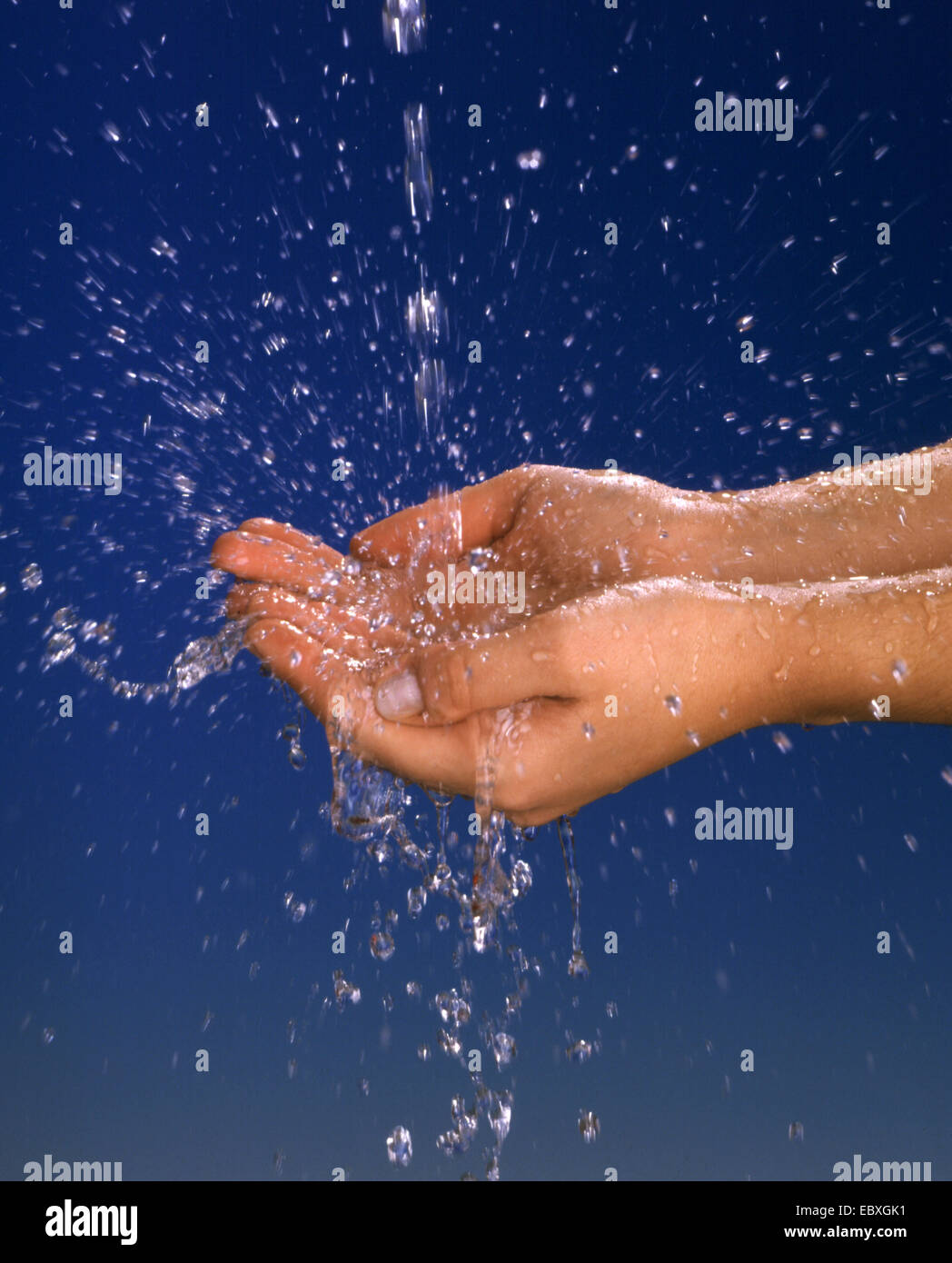hands under running water Stock Photo - Alamy