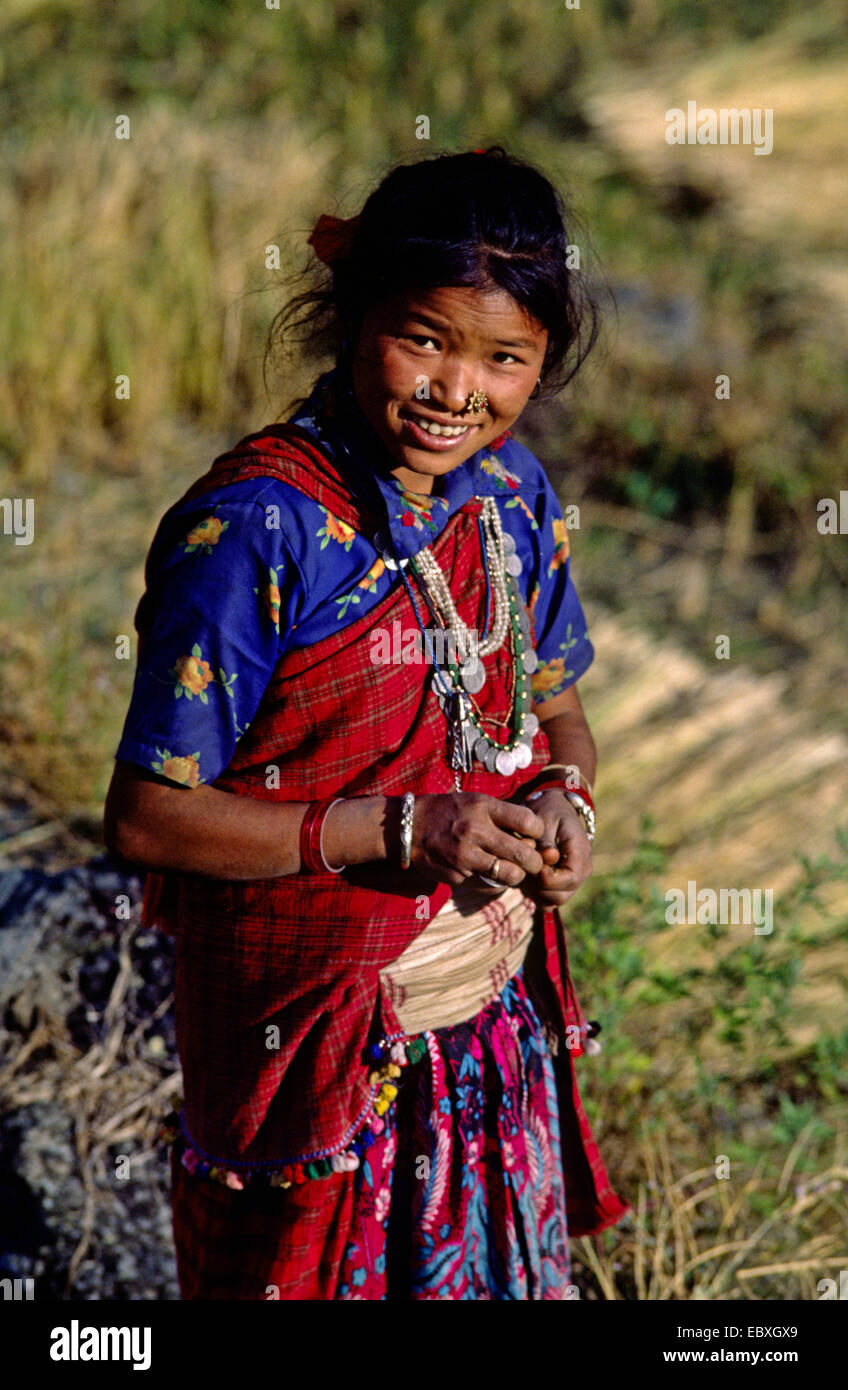 Smiling Nepali Woman Stock Photos & Smiling Nepali Woman Stock Images ...