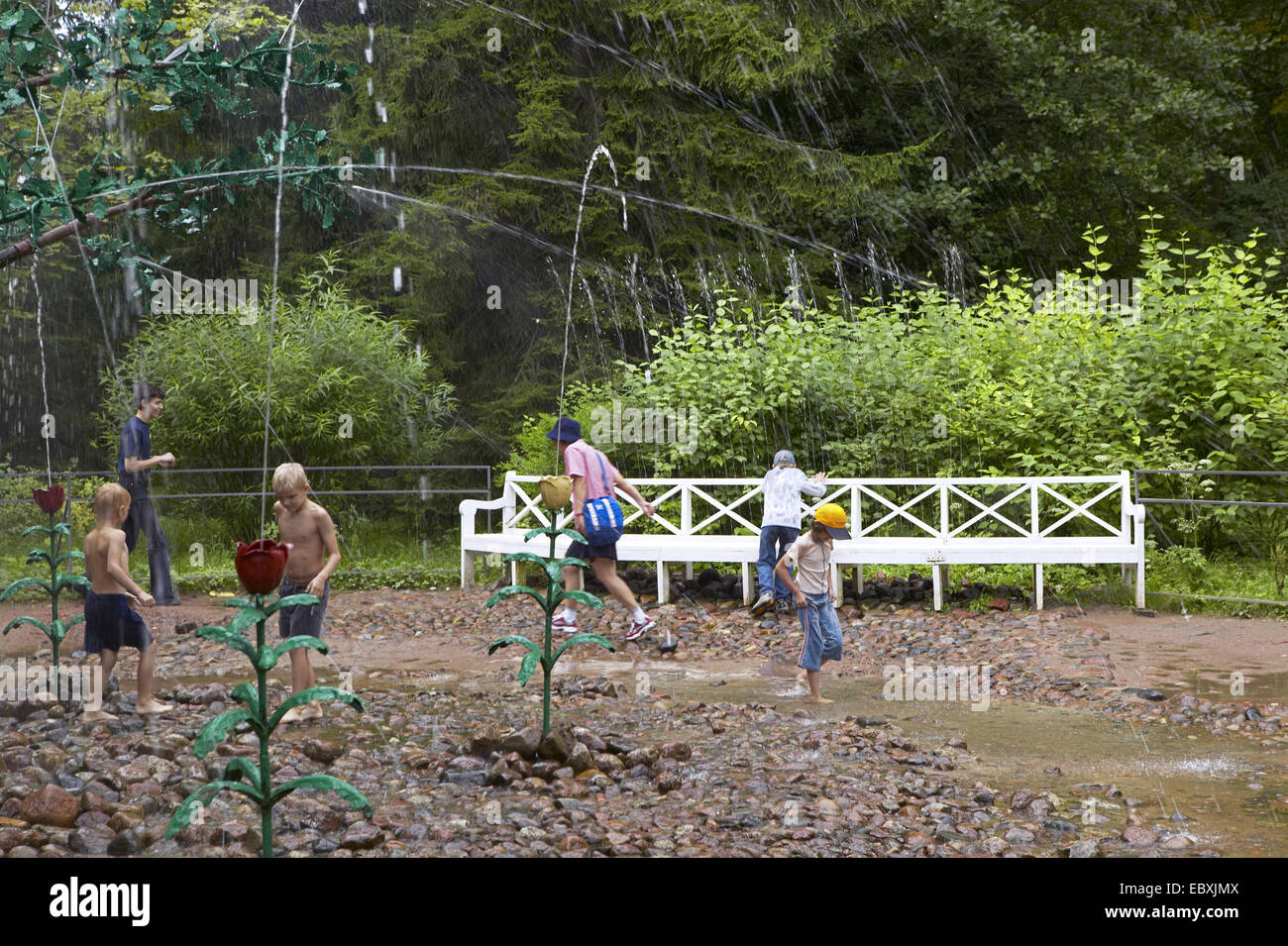 Saint Petersburg, Peters summer palace Stock Photo - Alamy