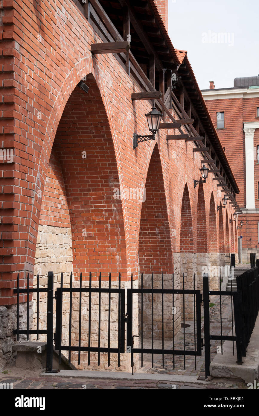 City Walls Troksnu Street, Riga, Latvia Stock Photo - Alamy