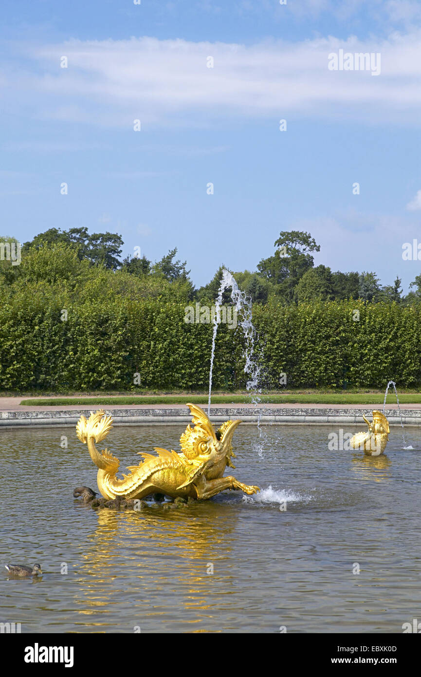 Saint Petersburg, Peters summer palace Stock Photo - Alamy
