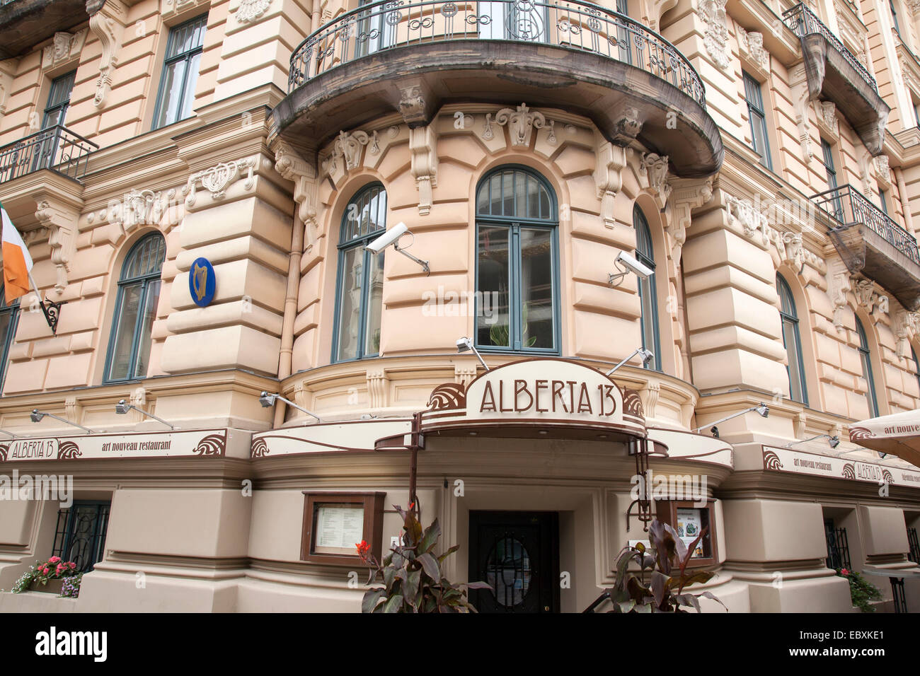 Alberta Restaurant, Riga, Latvia Stock Photo - Alamy