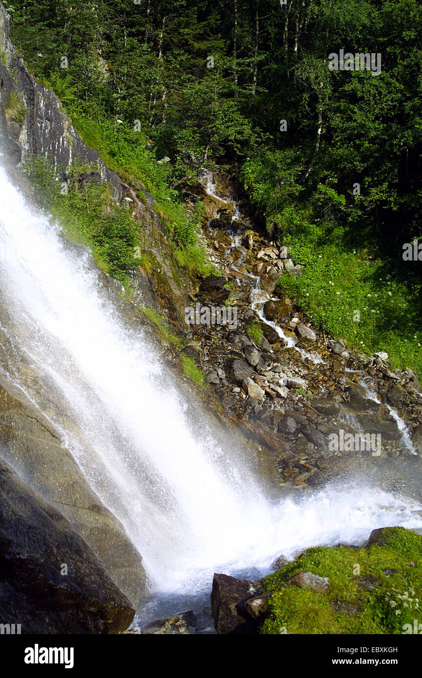 water fall in the mountains Stock Photo - Alamy