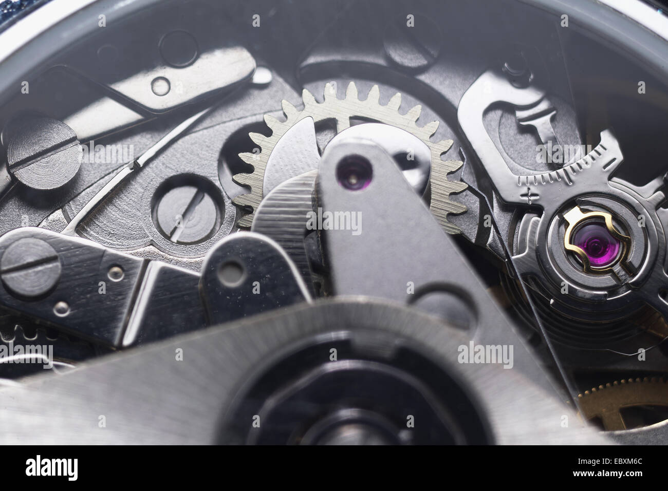 detail of clockwork, clock Stock Photo - Alamy