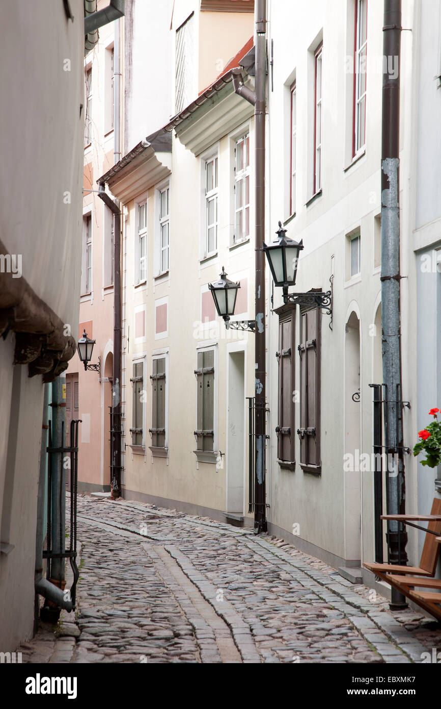 City Street Riga, Latvia Stock Photo - Alamy