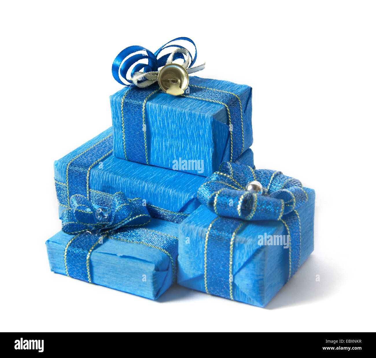 Blue abstract box boxes hi-res stock photography and images - Alamy