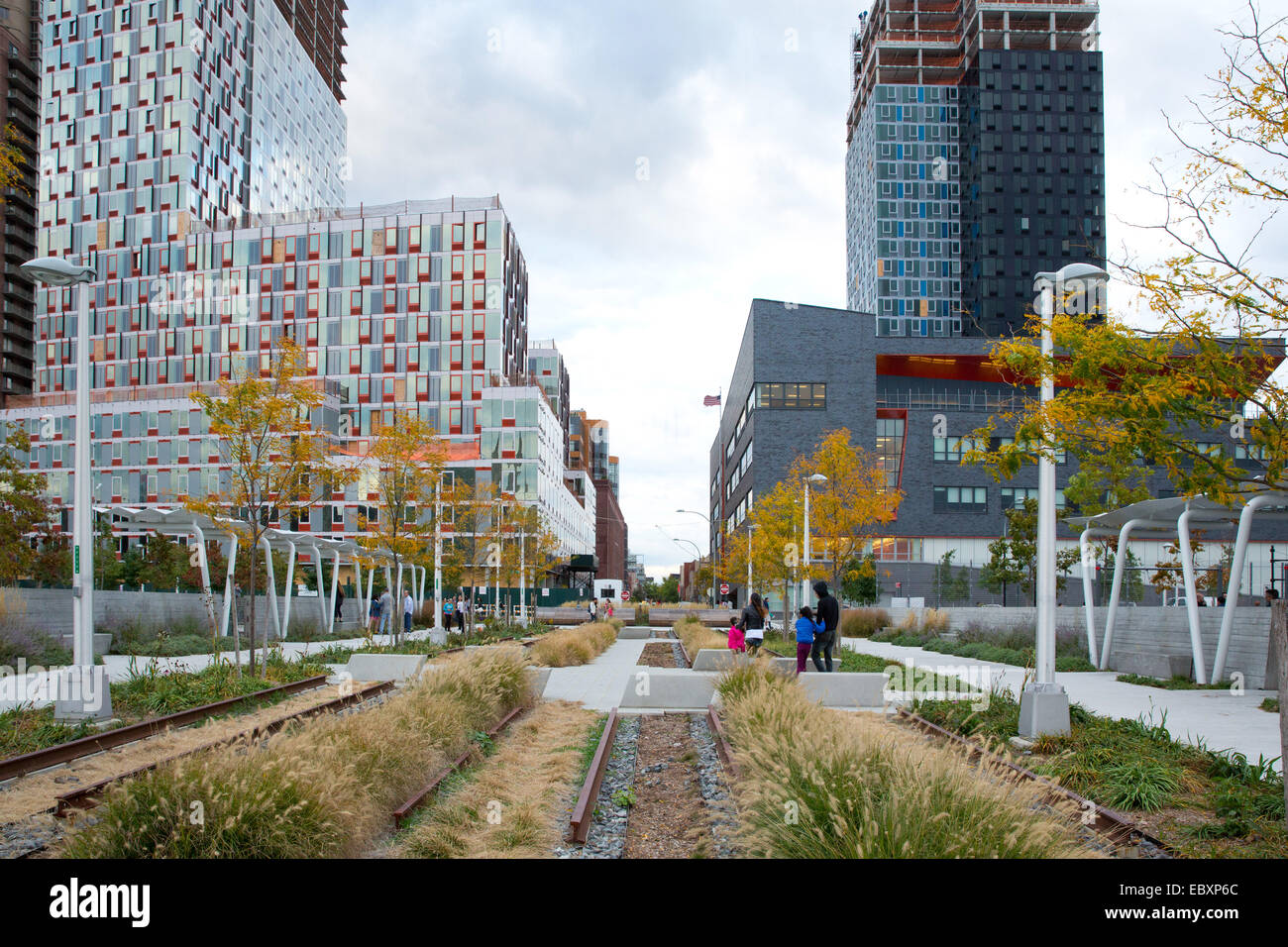 Hunter's Point South development, Long Island City, Queens, NY, USA ...