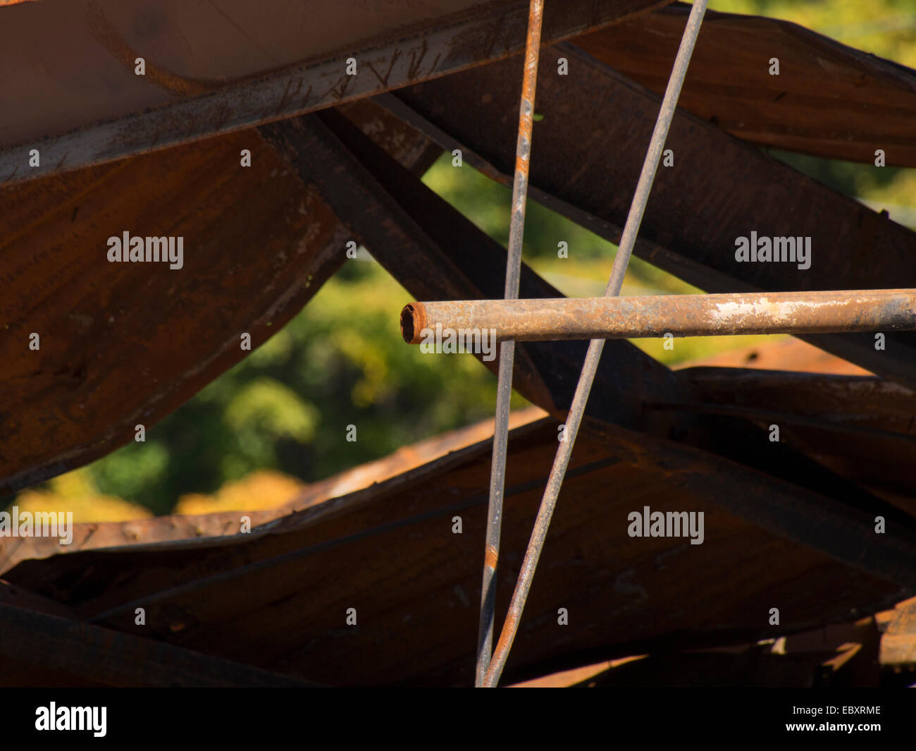 Burned down home Stock Photo - Alamy