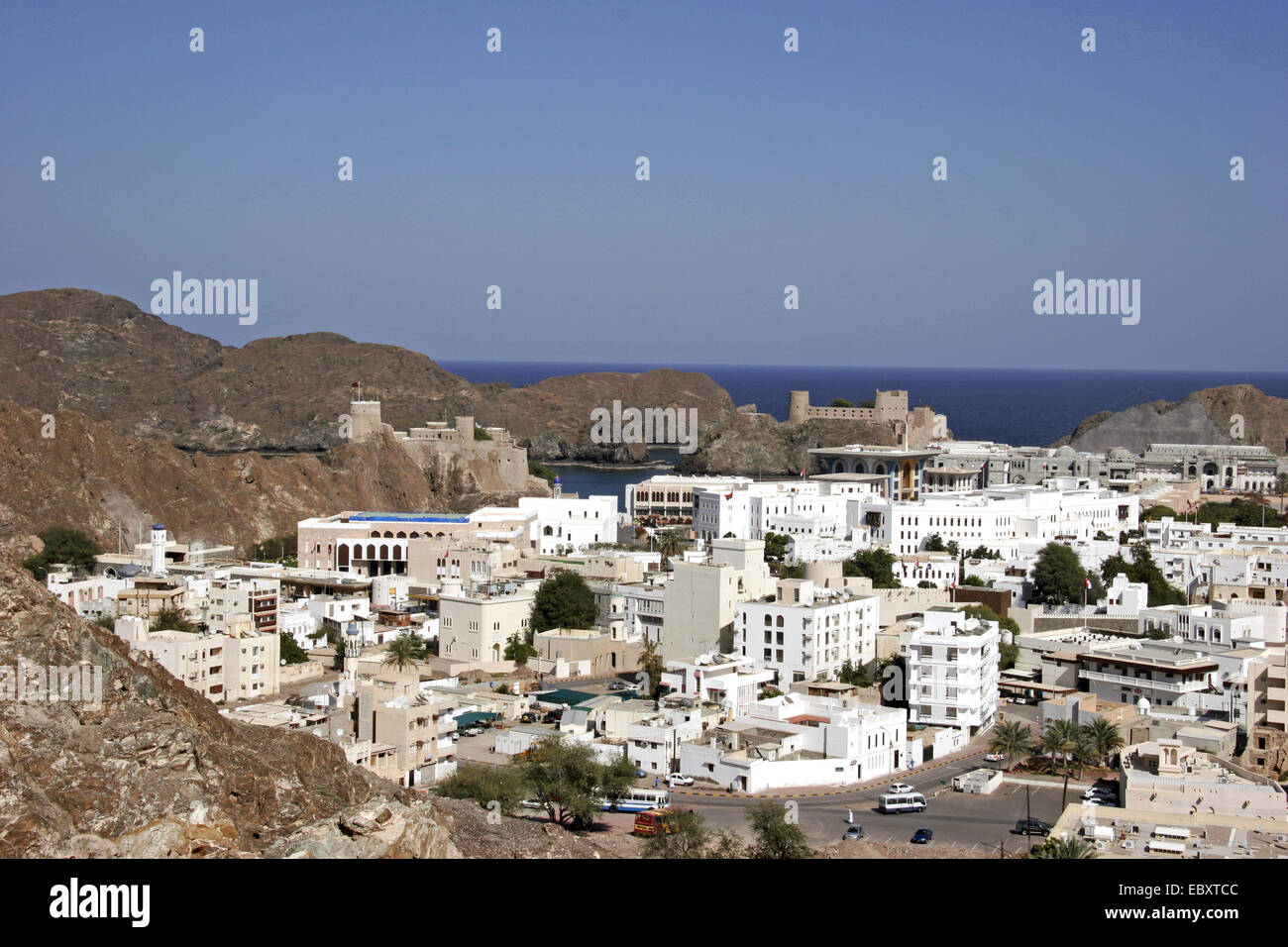 Oman, Old Town of Muscat Stock Photo - Alamy