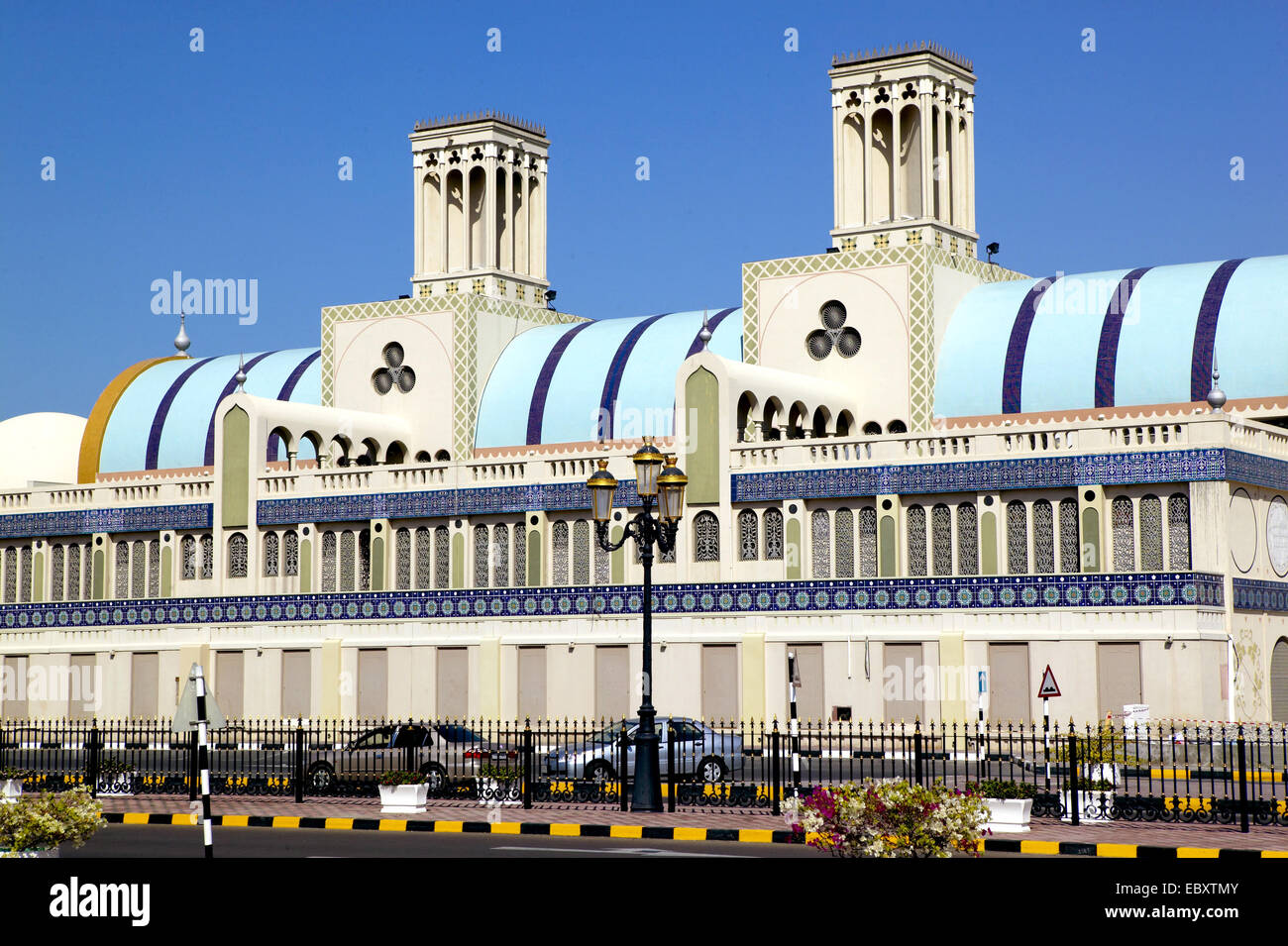 VAE Sharjah City, Blue Souk Stock Photo - Alamy