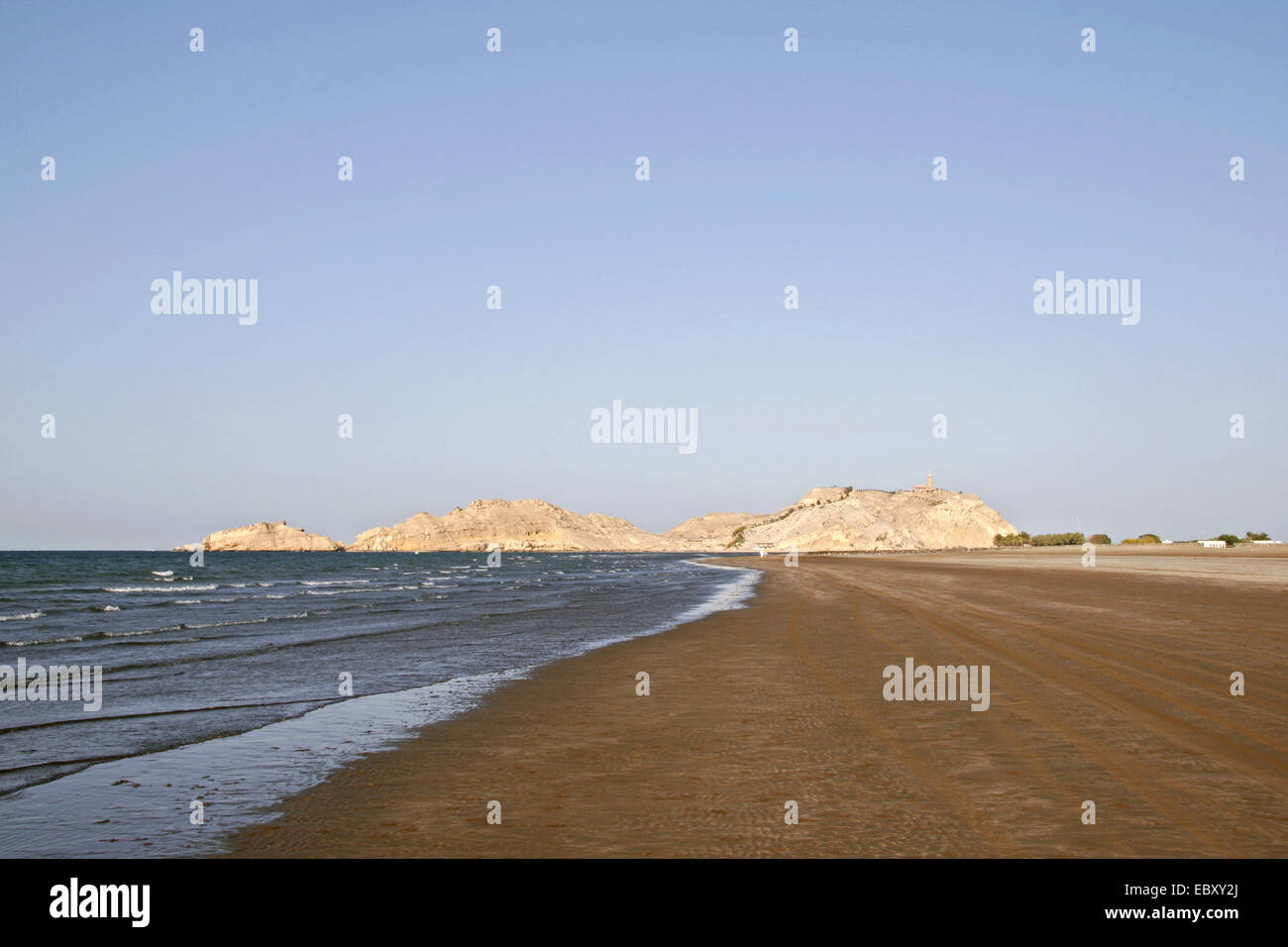 Oman, Al Sawadi Beach Resort Stock Photo - Alamy